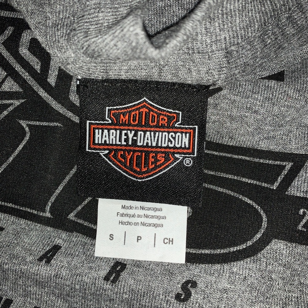 Harley Davidson Men’s Gray T-Shirt Size Small - Gem